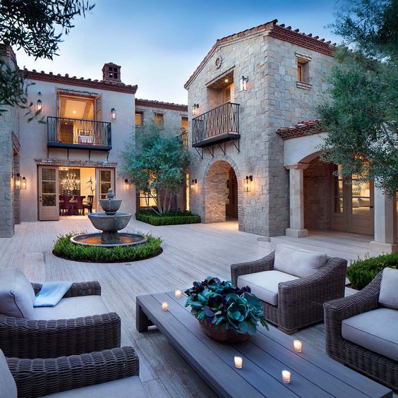 Italian Villa Decorating Ideas