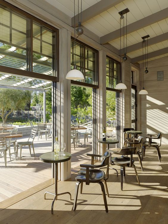 10 Commercial & Outdoor Restaurant Patio Designs