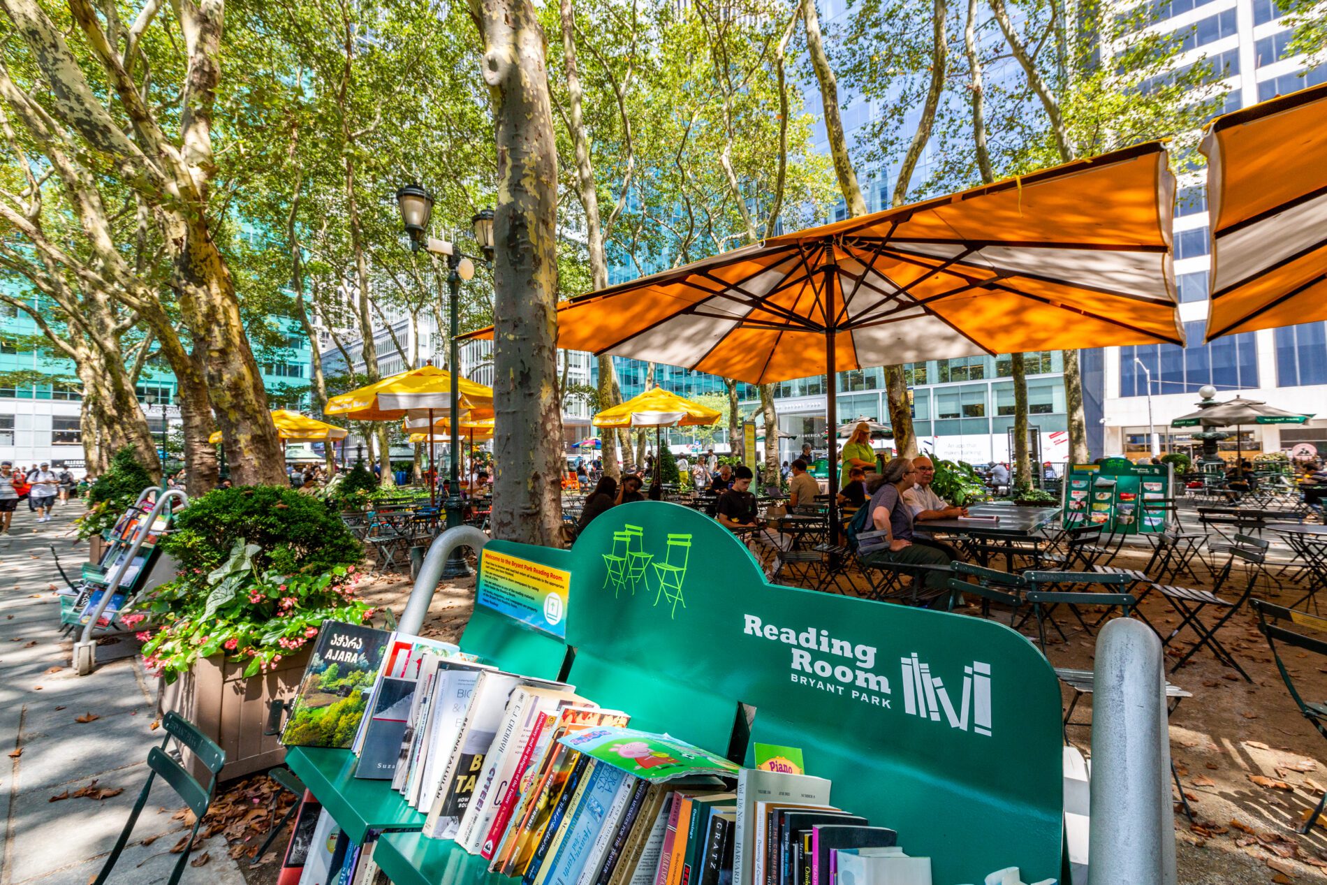 Bryant Park Reading Room Project | Poggesi USA