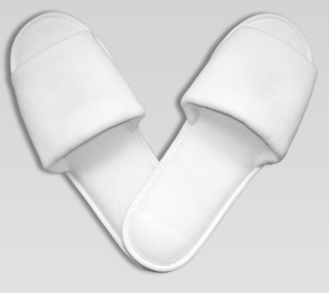 Luxury Open Toe Slippers for Hospitality - Poggesi® USA