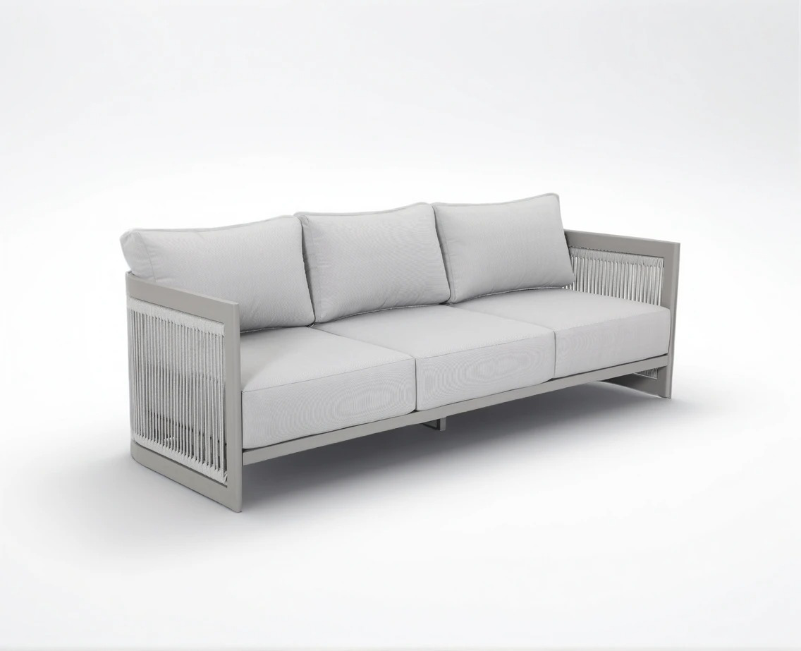 Fiorenza Three-Seater Sofa - Poggesi® USA
